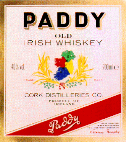 Paddy Label – The Irish Whiskey Trail